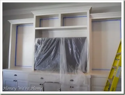 Media Cabinet Makeover • Honey We're Home